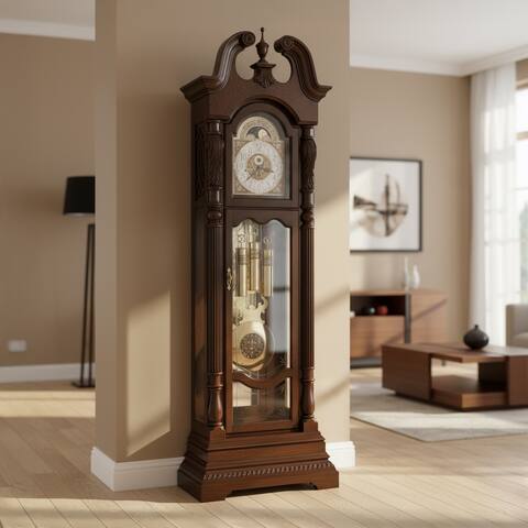 Howard Miller Majestic II Grandfather Floor Clock - Overstock - 22819545