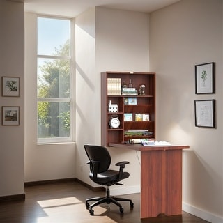Wall Mounted Desk,Fold Convertible Desk,Multi-Function Computer Table ...