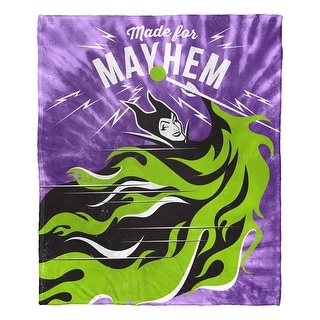 Disney Villains Maleficent Mayhem Silk Touch Throw Blanket - Bed Bath ...