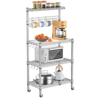 Bakers Rack for Kitchen with Storage - 14"D x 30"W x 59"H - Bed Bath ...