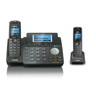 VTech DS6151-11 Cordless Phone with DS6101-11 Handset/Charger - Bed ...