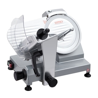 Commercial Semi-Automatic Meat Slicer with Detachable Blades - Bed Bath ...