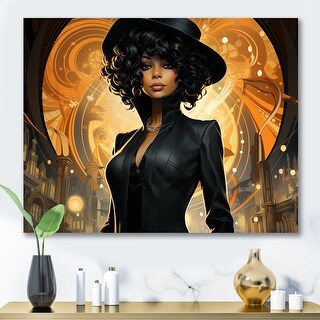 Designart "African American Woman Harlem Renaissance I" African ...