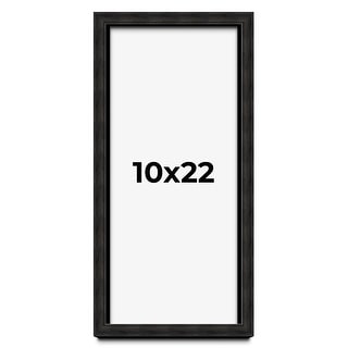 10x22 Shadow Box Black Rustic Barnwood Display Frame | 1.125 Inch - Bed ...