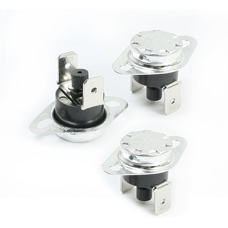 3Pcs NC Temperature Temp Switch Manual Reset Thermostat 80 Degree ...