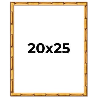 20x25 Frame Gold Real Wood Picture Frame Width 1 inches | Interior ...