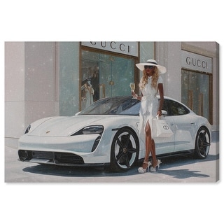 Urgent Stop at Favorite Store II Fashion Canvas by Art Remedy - Bed ...