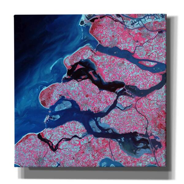 Epic Graffiti 'Earth As Art: Delta Region' Canvas Wall Art - Bed Bath ...