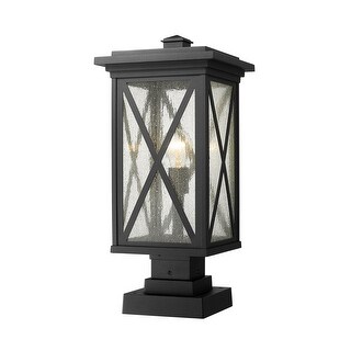 Z-Lite Brookside 21" Tall Outdoor Pier Mount Post Light - Bed Bath ...