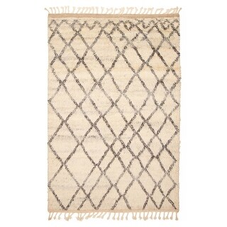 Tangier Cream Rug 5'4" x 8'1" - 5'4 x 8'1 - Bed Bath & Beyond - 42914209