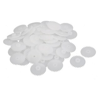 50PCS 30 Teeth 2mm Hole Diameter Plastic Gear Wheel for RC Toy Car ...