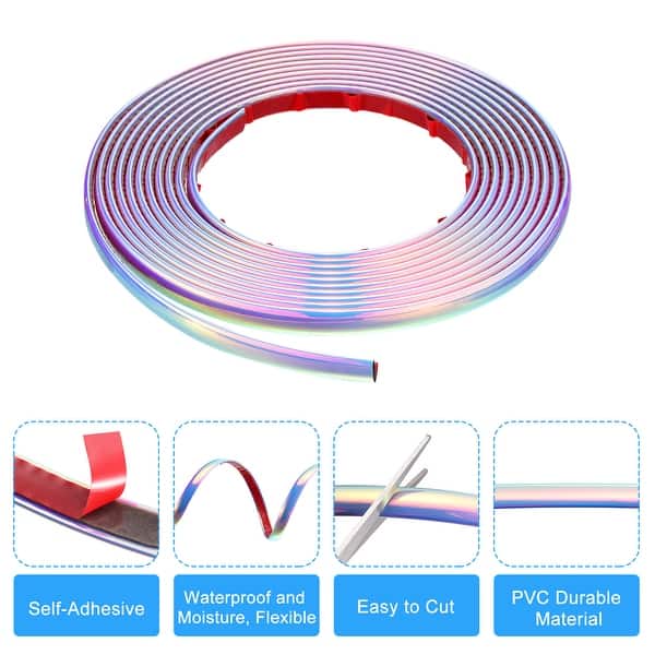 16.4Ft Automotive Molding Trim Strip for Door Window, Glass Color ...