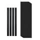 Art3d Decorative PS Wall Panel Kit with Trim, 12 Panels & 4 Edge Strips ...