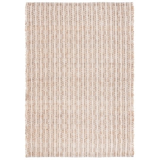 SAFAVIEH Handmade Natural Fiber Olessya Farmhouse Jute Rug - Bed Bath ...