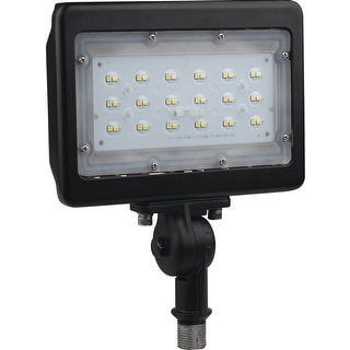 LED Medium Flood Light 30W 5000K Bronze Finish 100V-277V Dimmable - Bed ...