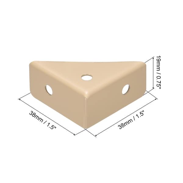 4Pcs Angle Corner Brackets 38x38mm Braces Joining Support with Screws ...