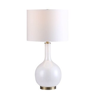Renwil Siana 48" Table Lamp with Drum Shade, White - Bed Bath & Beyond ...