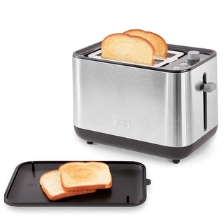 SmartStore™ 2-Slice Wide-Slot Stainless Steel Toaster with Storage Lid ...