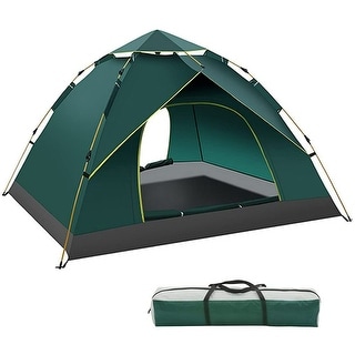 4-Person Instant Pop Up Camping Tent,Easy Set Up Family Camping Tents & Shelter - Bed Bath ...