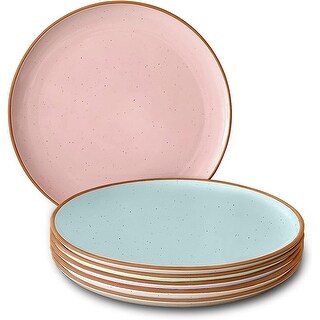 10 inch Dish Set ,Ceramic Dinner Plates Set of 6 - Bed Bath & Beyond ...