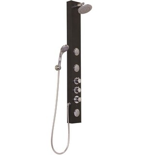 Vigo VG08010 Callaway Shower Panel System with Hose, Hand Shower, Three ...