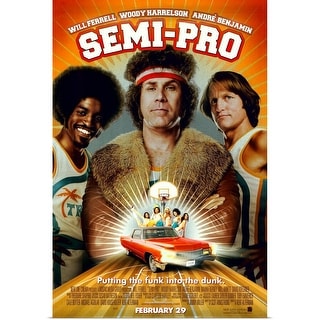 "Semi Pro - Movie Poster" Poster Print - Multi - Bed Bath & Beyond ...
