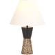 SAFAVIEH Lighting Callie 18-inch Table Lamp (LED Bulb Included) - 12"W ...