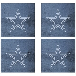 Dallas Cowboys Slate Square Coaster Set, 4-Pack - Bed Bath & Beyond ...