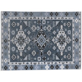 MODERN PERSIAN BLUE Outdoor Mat By Kavka Designs - Bed Bath & Beyond ...