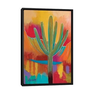 iCanvas "Desert Rains" by Kristin Harvey Framed|White - 26x1 - Bed Bath ...