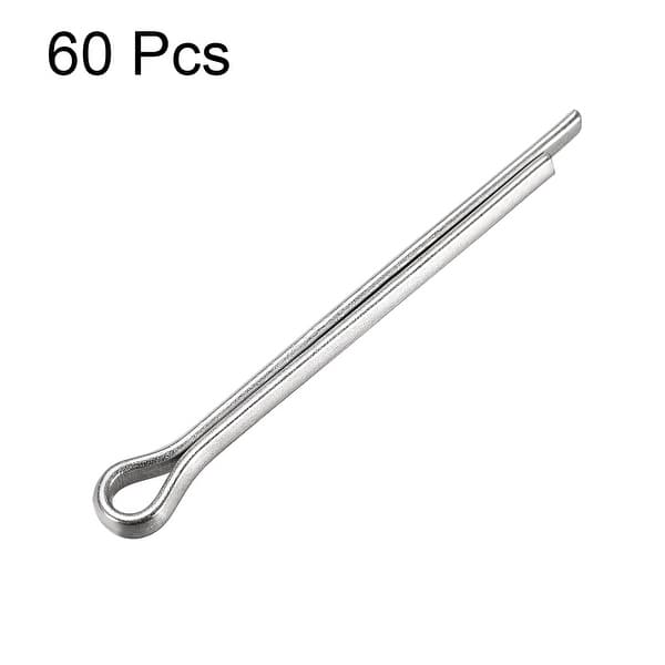 Split Cotter Pin - 3mm x 35mm 304 Stainless Steel 2-Prongs 60Pcs ...