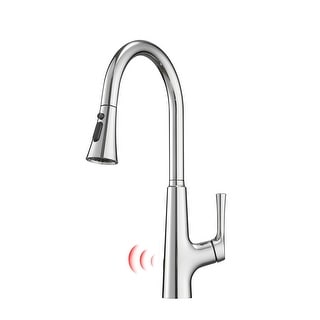 Touchless Kitchen Faucet With Pull Down Sprayer Single Handle Sink ...