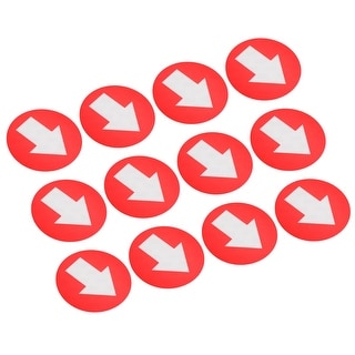Enter Sign with Arrow 3.5 Inch, 12Pcs Round Entry Symbol w White Arrow ...
