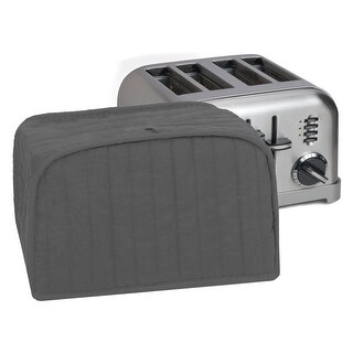 Solid Graphite Four-Slice Toaster Cover, Appliance Not Included - On ...
