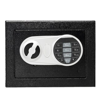 Hommoo Upgraded Electronic Password Safe Box For Home, Sliver Gray, W/O ...