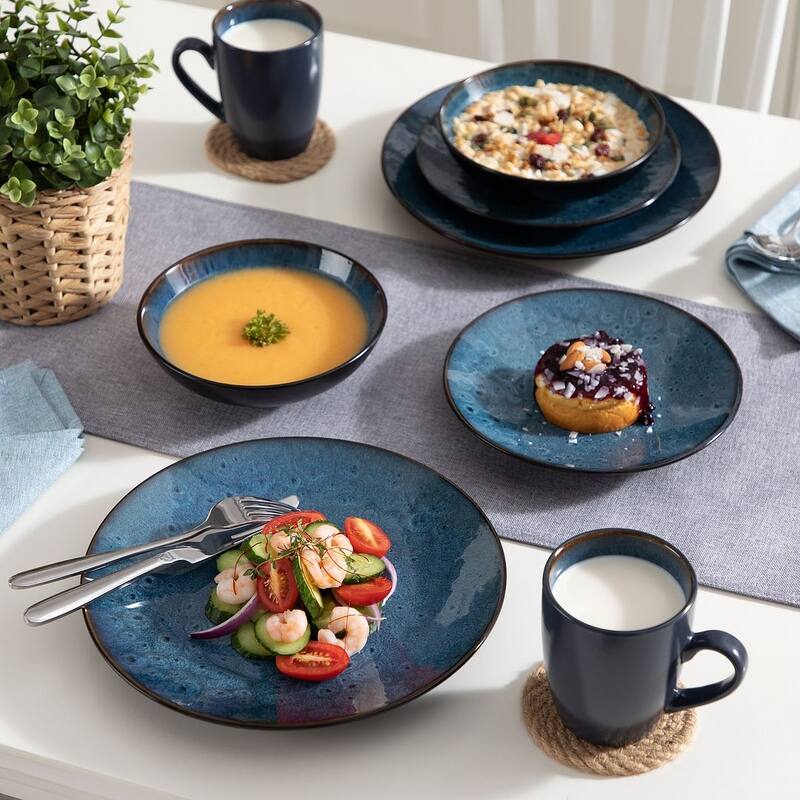 vancasso BUBBLE Stoneware Dinnerware Set - Overstock - 34827302