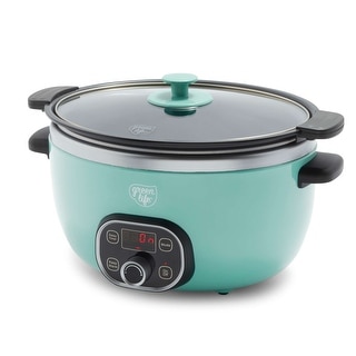 GreenLife Healthy Ceramic Nonstick 6qt Slow Cooker - Bed Bath & Beyond ...