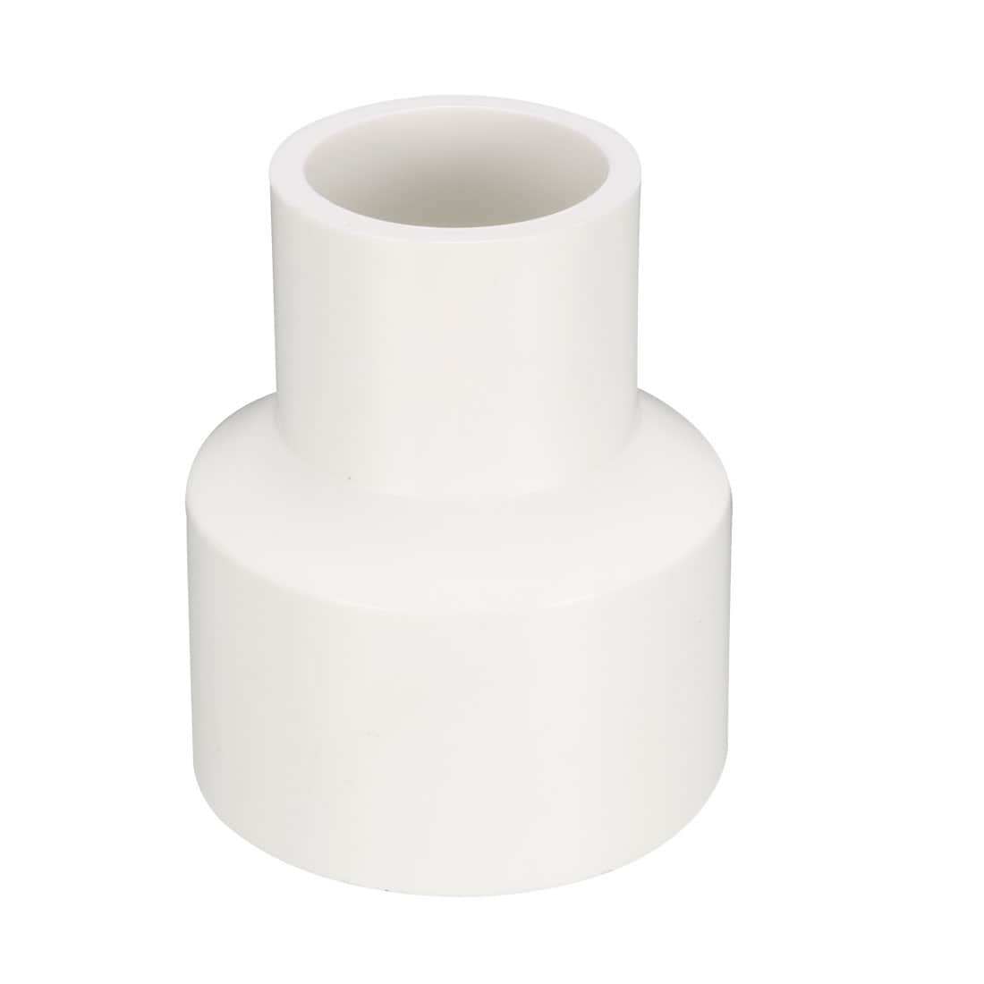 PVC Reducing Coupling Hub by Hub, DWV Pipe Fittings Gray - Bed Bath ...
