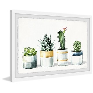 'Cactus Is Perfect' Framed Painting Print - Bed Bath & Beyond - 36082319