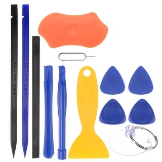 12in1 Set Electronics Repair Tool Kit, Plastic Pry Bar, Scraper Set for ...