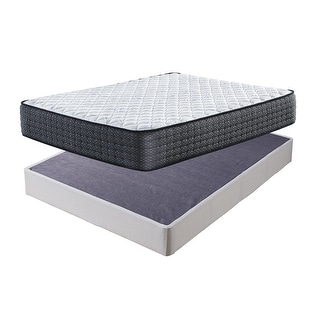 Signature Design by Ashley Limited Edition Firm White/Gray 2-Piece King ...