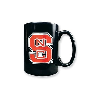 Collegiate North Carolina State University 15 Oz. Black Ceramic Mug ...