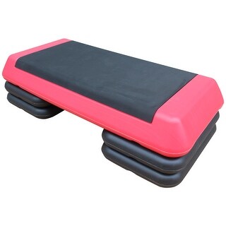 Adjustable Workout Aerobic Stepper in Fitness & Exercise Step Platform ...