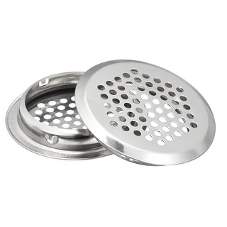 53mm Circular Soffit Vent, 40pcs Stainless Steel Round Air Vents ...