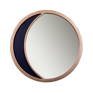 Stratton Home Decor Boho Round Gold Wall Mirror with Moon Accent - 12 ...