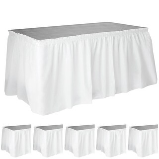 6-Pack Disposable Table Skirts - Bed Bath & Beyond - 40776284
