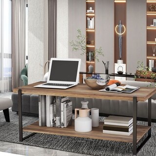 Wooden Coffee Table with Storage - Bed Bath & Beyond - 36011769