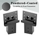 Outdoor 4x4 Compound Angle Brackets for Deer Stand Hunting Blinds ...
