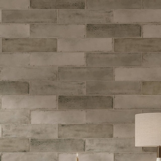 Relic 3 in. x 12 in. Glazed Ceramic Subway Wall Tile - Bed Bath ...