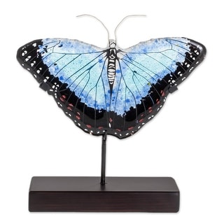 Art glass sculpture, 'Morpheus Flight' - Bed Bath & Beyond - 32813707